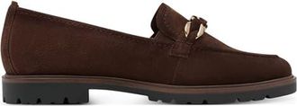 Infinity Leather Mocassins Classiques en Cuir Su&eacute;d&eacute; Marron pour Femmes