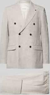 Roy Robson Anzug aus Viskose-Mix mit zweireihigem Sakko