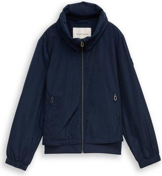 Tom Tailor Sommerjacke Jacken &Uuml;bergangsjacke mit verstaubarer Kapuze