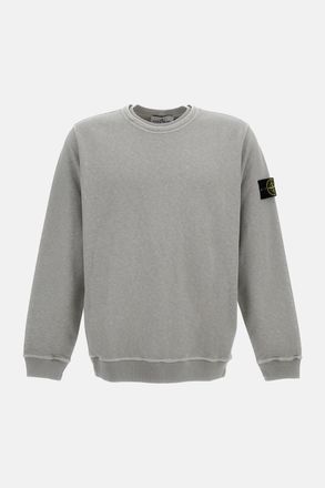 Stone Island Rundhals-sweatshirt Aus Baumwolle