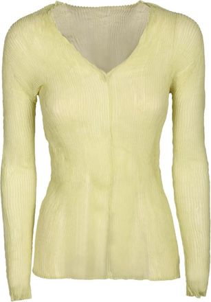 Issey Miyake Femme, Blouses et Chemises, Vert, Taille: 40 FR Blouses