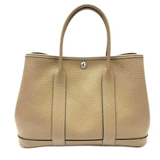 Herm&egrave;s Pre-owned Cuir sacs-main - Femme - Pre-owned - Beige - Taille: ONE Size