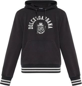 Dolce & Gabbana Homme, Sweatshirts et sweats &agrave; capuche, Noir, Taille: S Sweat &agrave; capuche