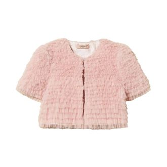 Twinset Leichte Jacke - - Jackets - Damen - Rosa - M