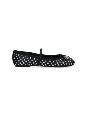 Marc Jacobs The Studded Sabrina Ballet Flats - Black - Gr. 35 (EU) - in Schwarz