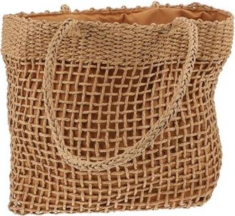 Garneck Sac &agrave; Main Tiss&eacute; Main Capacit&eacute; Spacieuse &Eacute;l&eacute;gant Sac Bandouli&egrave;re D&eacute;contract&eacute; Pour Fille