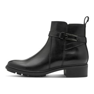 Tamaris Bottine en cuir - Femme - Chaussures - Noir - Taille: 39 EU