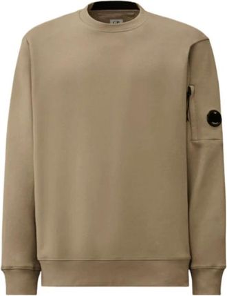 C.P. Company C.p. Company, Homme, Sweatshirts et sweats &agrave; capuche, Gris, Taille: 3XL Diagonal Raised Fleece Crewneck