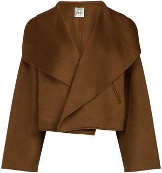 Toteme Veste &agrave; col fluide en laine
