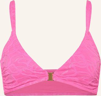 Watercult Watercult Bralette-Bikini-Top Supernova Mit Glitzergarn pink