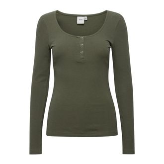 Ichi Ichi, Femme, Tops, Vert, Taille: 38 FR Blouse