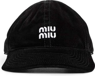 Miu Miu Canvas Baseball Cap