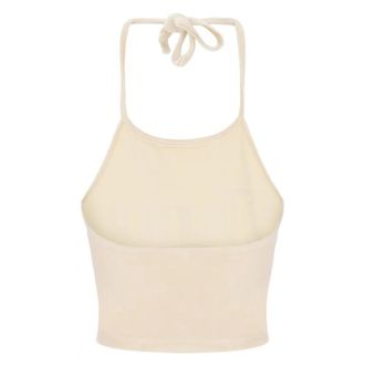 Juicy Couture unisex, Tops, Beige, Taille: 40 FR Etta Halter Top