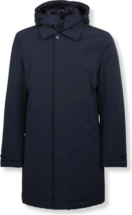 Woolrich Homme, Manteaux, Bleu, Taille: 2XL Stretch 2-in-1 Carcoat