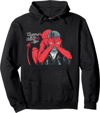 Queens Of The Stone Age Offizielle Queens Of The Stone Age Devil Pullover Hoodie