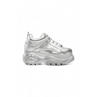 Buffalo Vegane Nappa &Ouml;l Schuh Gummisohle - - Shoes - Damen - Grau - 37 EU