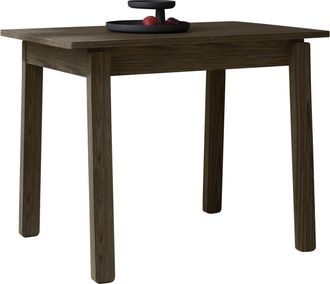 Mirjan24 Ausziehbarer Esstisch Plot PT02, Rechteckiger Esszimmertisch fur 4-6 Personen, Beine aus Holz, Praktischer Arbeitstisch, Geeignet Für Wohnzimmer (Eich