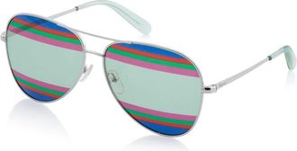 Ferragamo Pilotensonnebrille - - Accessories - Damen - Grau - ONE SIZE