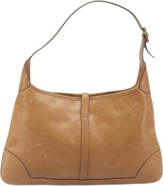 Gucci Sac bandouli&egrave;re vintage Pre-owned - Femme - Pre-owned - Brun - Taille: ONE Size