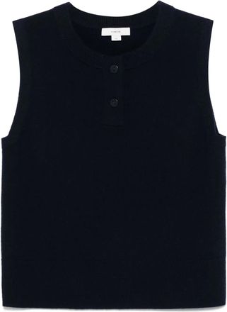 Vince débardeur Henley - Bleu