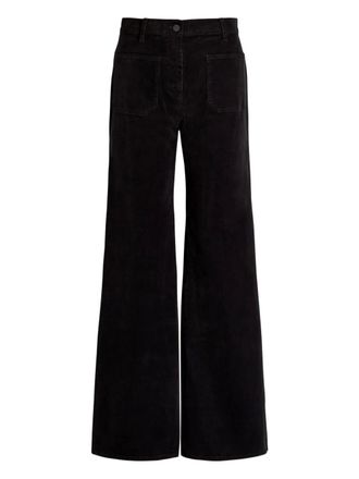 Nili Lotan Florence flared trousers - Schwarz
