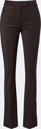Sportmax Schlaghose aus einem Wollgemisch