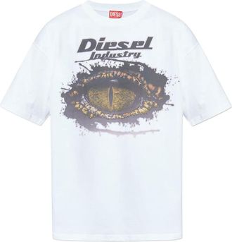 Diesel t-shirt T-Boxt - Blanc