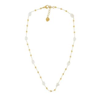 Dansk Copenhagen Femme, Accessoires, Jaune, Taille: ONE Size Collier de Perles de Luxe