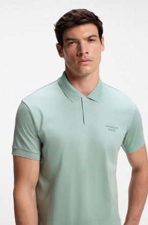 HUGO BOSS Poloshirt Porsche Spirit 70 Capsule Collection Premium Herrenmode Innovative Geruchskontroll-Technologie HEIQ MINT