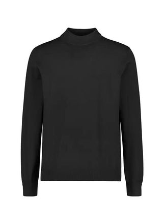 Baldessarini Herren Pullover schwarz unifarben
