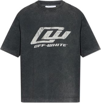 Off-white Homme, Tops, Gris, Taille: 2XL T-Chemises