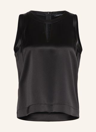 Luisa Cerano Luisa Cerano Blusentop Aus Satin schwarz