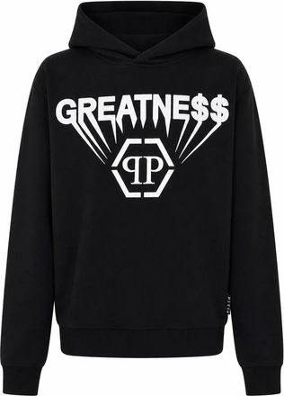 Philipp Plein Herren, Sweatshirts & Hoodies, Schwarzk, LGr&ouml;&szlig;e