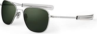 Randolph Randolph Aviator Matte Chrome Bayonet Agx Polaris&eacute; - Large 58-20