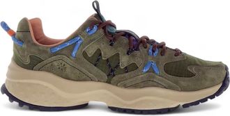 Flower Mountain Yamabushi uni en daim vert militaire