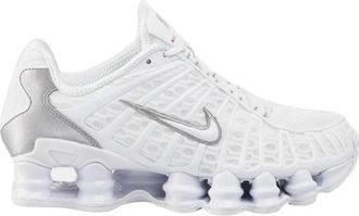 Nike Femme, Chaussures, Blanc, Taille: 37 1/2 EU Shox TL