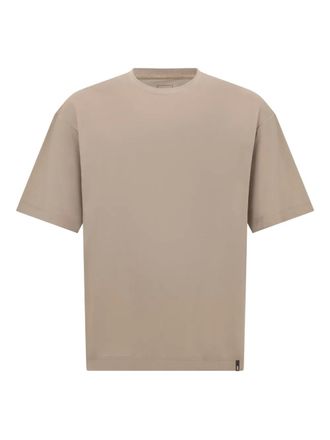 Boggi Milano t-shirt Hugh Performance à logo appliqué - Tons neutres