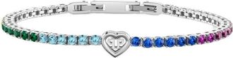 Philipp Plein Femme, Accessoires, Bleu, Taille: ONE Size Tennis Royal Bracelet