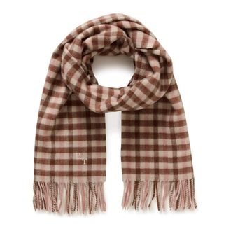 Part Two Brandied Apricot Check Schal - - Accessories - Damen - Mehrfarbig - ONE SIZE