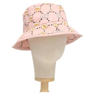 Gucci Pre-owned Canvas hats - - Pre-owned - Damen - Rosa - ONE SIZE