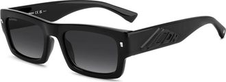 Dsquared2 Homme, Accessoires, Noir, Taille: 55 MM Icon New Generation Lunettes de soleil