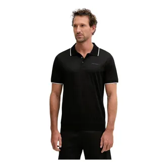 Karl Lagerfeld Polo - Homme - Tops - Noir - Taille: M