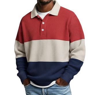Generic Sweat-shirt &agrave; col montant pour homme - Sweat &agrave; capuche &agrave; manches longues - Coupe droite - Loisirs - Manches longues - Automne/hiver - Chemise pour ado