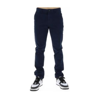 Sun 68 Slim Fit Chino Hose - - Trousers - Herren - Blau - W30