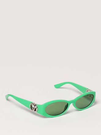 Gucci Lunettes De Soleil GUCCI Femme couleur Vert