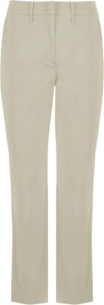 Bomboogie Femme, Pantalons, Beige, Taille: 36 FR Pantalon Chino en M&eacute;lange de Coton