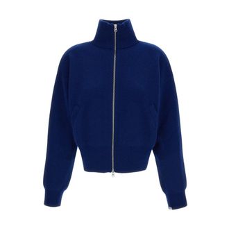 Extreme Cashmere N&deg;385 Xtra Cute Cardigan - - Knitwear - Damen - Blau - ONE SIZE