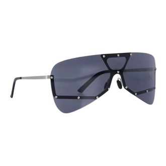 Rick Owens Lunettes de soleil Tower - Homme - Accessoires - Noir - Taille: ONE Size