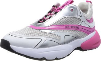 Love Moschino Damen Ja15025g1giq601b39 W.Sneakers, Mehrfarbig, 39 EU