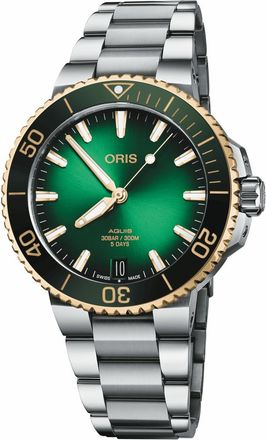 Oris Aquis Date Calibre 400 41,5mm Taucheruhr Herrenuhr 01 400 7769 6357-07 8 22 09PE